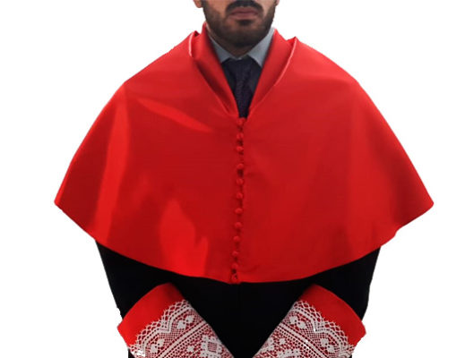 Muceta traje Académico Doctorado en Derecho